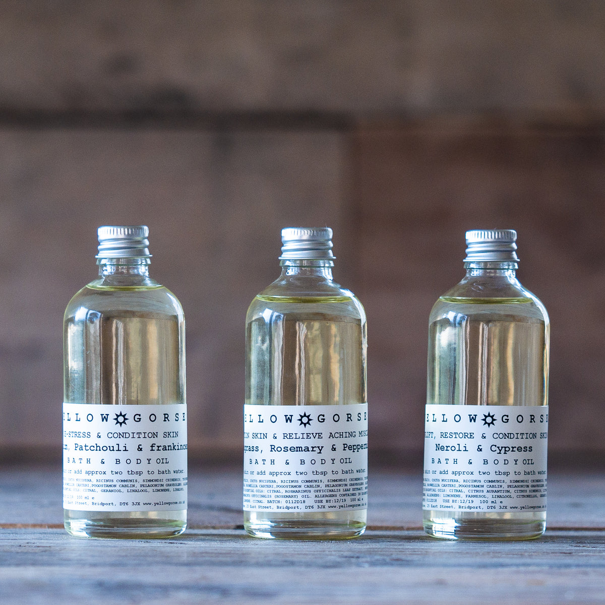 Natural Bath & Body Oil | Made With Pure Essential & Plant Oils– Yellow ...